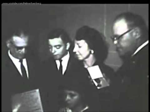 April 24, 1964 - Marie Tippit and children attending ceremony for ...