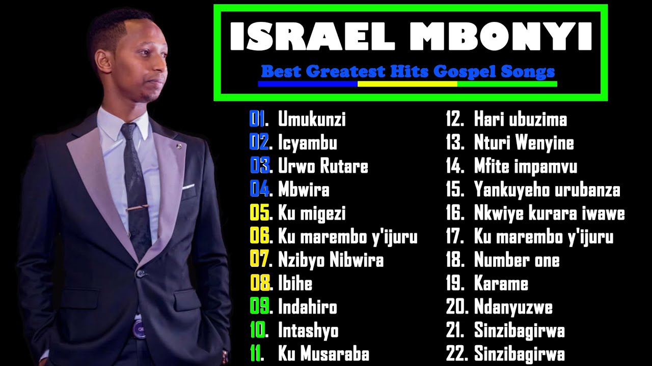 Israel Mbonyi Full Album 2022- Israel Mbonyi Greatest Hits Full Album ...