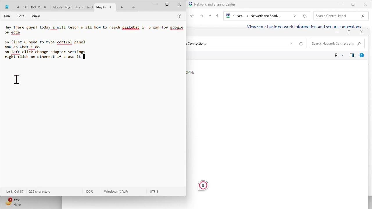 HOW TO REACH PASTEBIN.COM IF U CANT. FULL 20000% WORKING ON WINDOWS ...