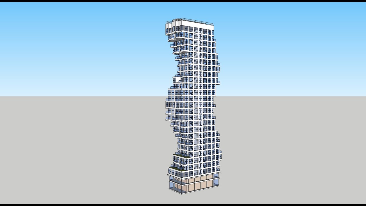 The Qorner tower, one of the striking architecture projects set to shape the world in 2022 ...