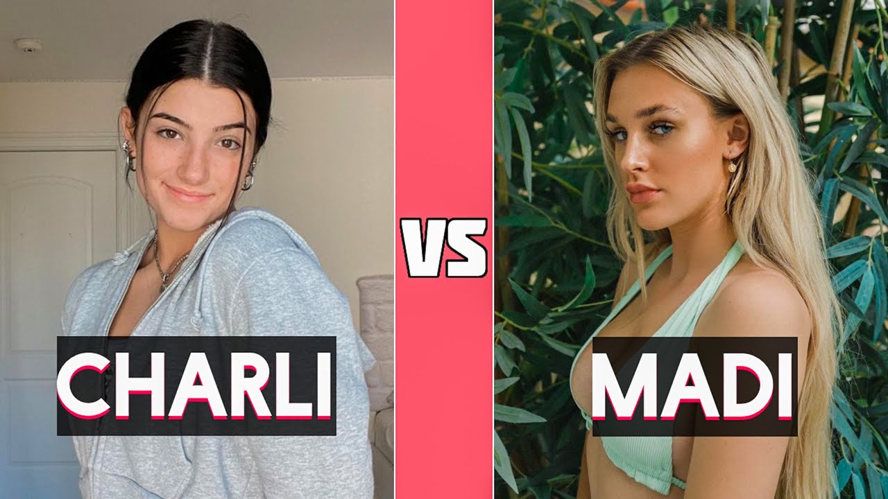 Charli D'amelio VS Madi Monroe TikTok Dance Battle - YouTube