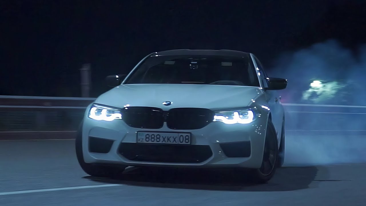 BMW M5 F90 ALMATY NIGHT - YouTube