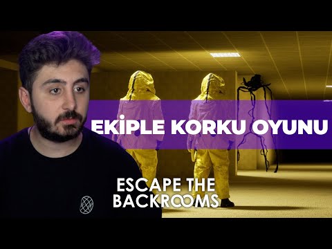 EKİPLE KORKU OYUNU - ESCAPE THE BACKROOMS