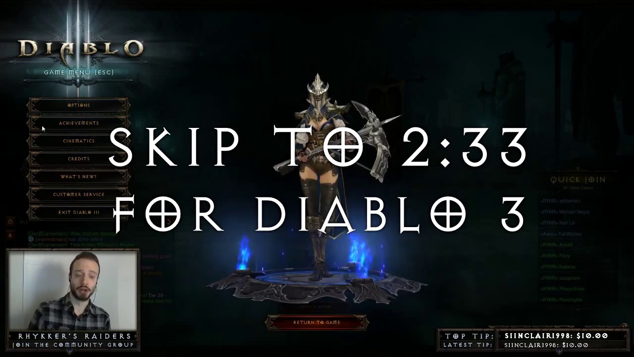 Diablo III team 'completely gutted' Rumors [Stream highlight] - YouTube