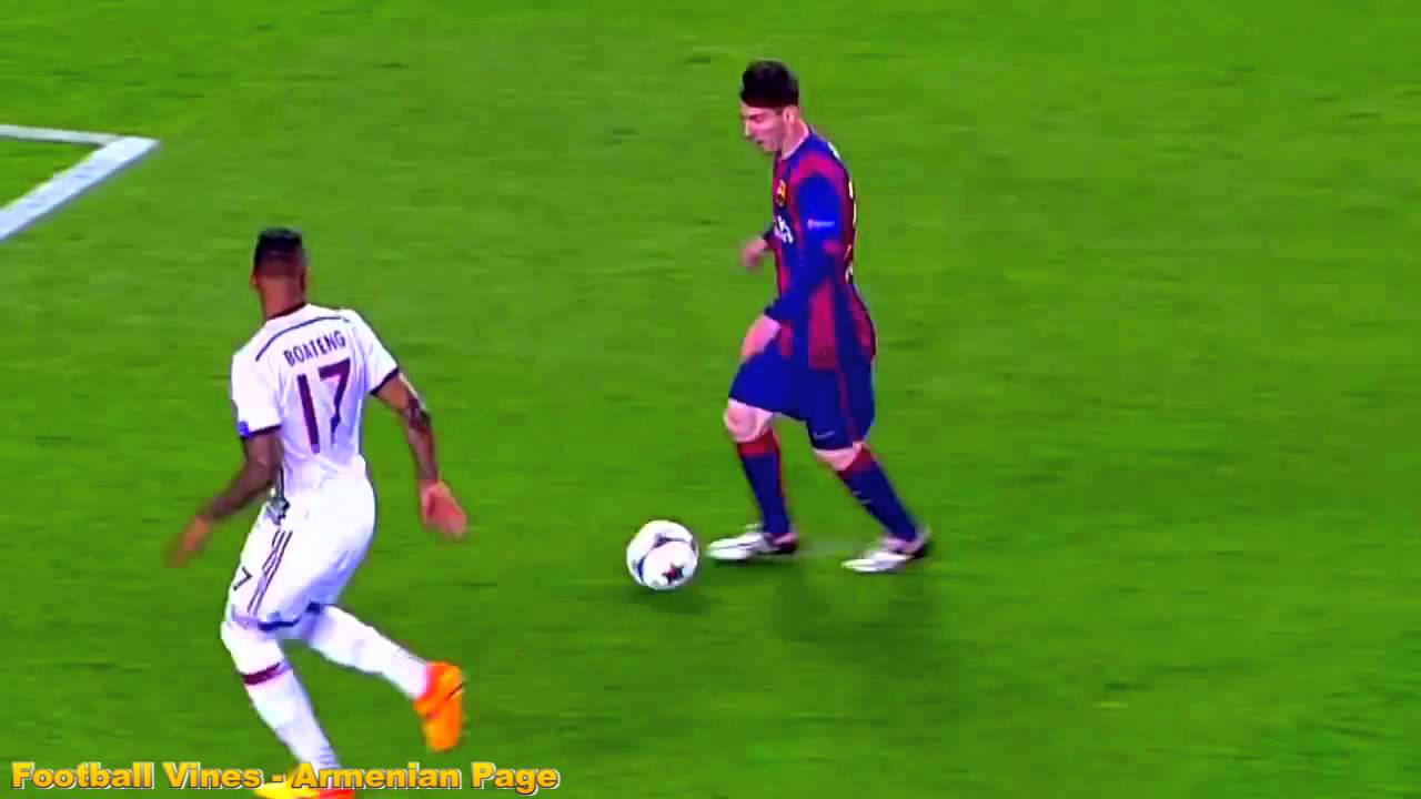Lionel Messi Beautiful Chip Goal vs Bayern Munich 2015 - YouTube
