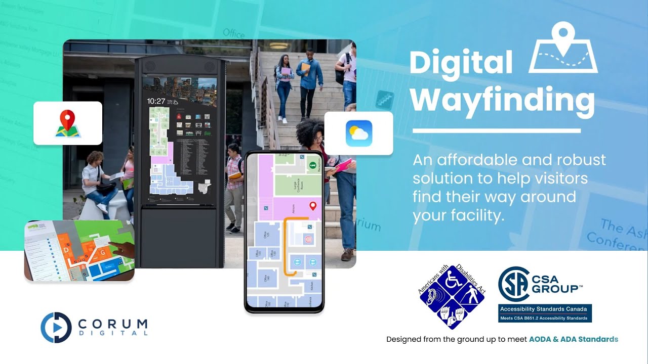 INTERACTIVE WAYFINDING - YouTube