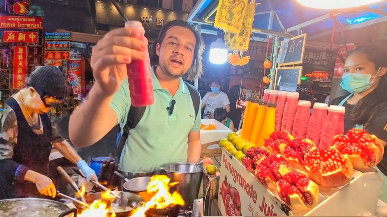 TRYING Bangkok StreetFoods in Chatuchak Weekend Market,CHINATOWN,Grand ...