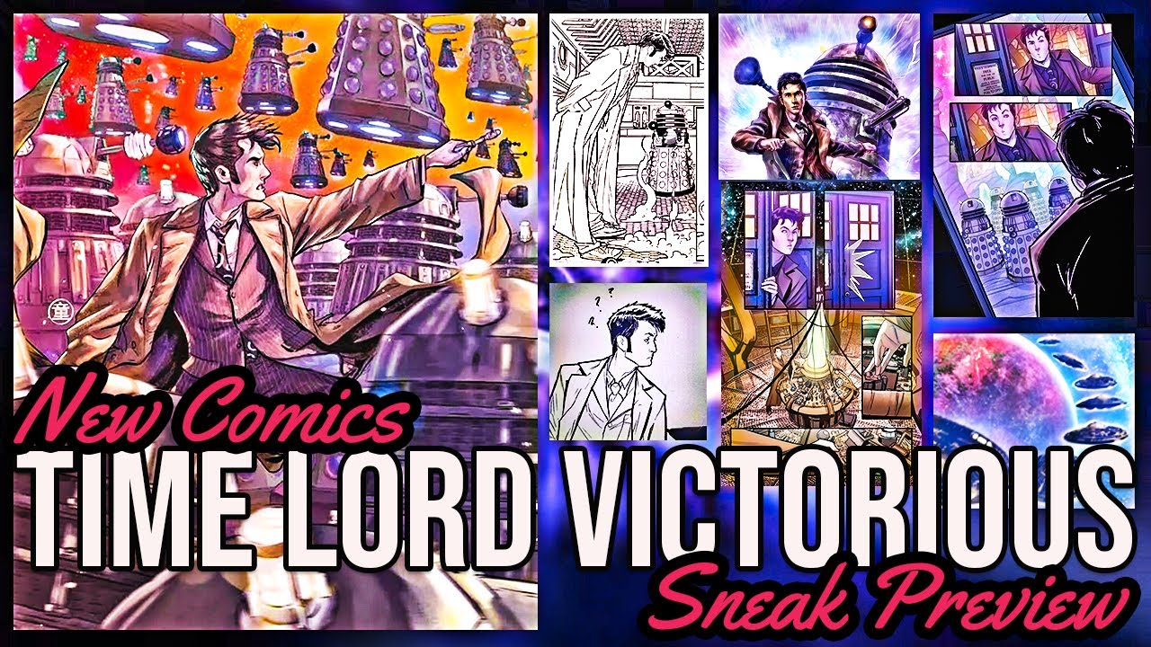 New Comics Sneak Preview | Time Lord Victorious 2020 - YouTube