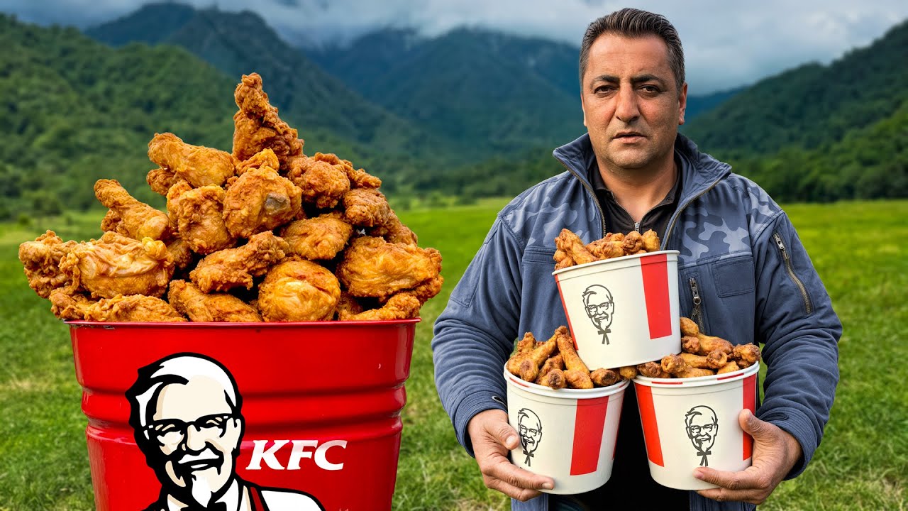 Village-Style KFC? Crispy Chicken Legs for Everyone! 🍗🔥 - YouTube