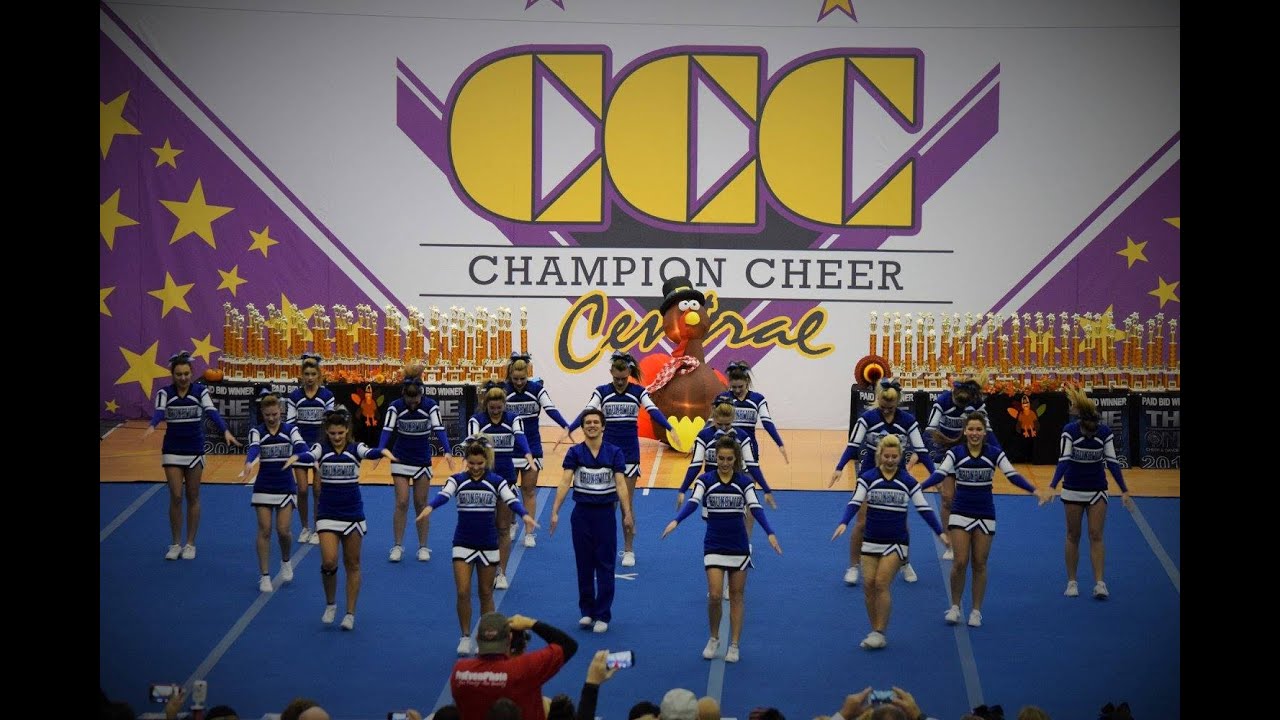 Brunswick High Cheer Competition - Nov 14, 2015 - YouTube