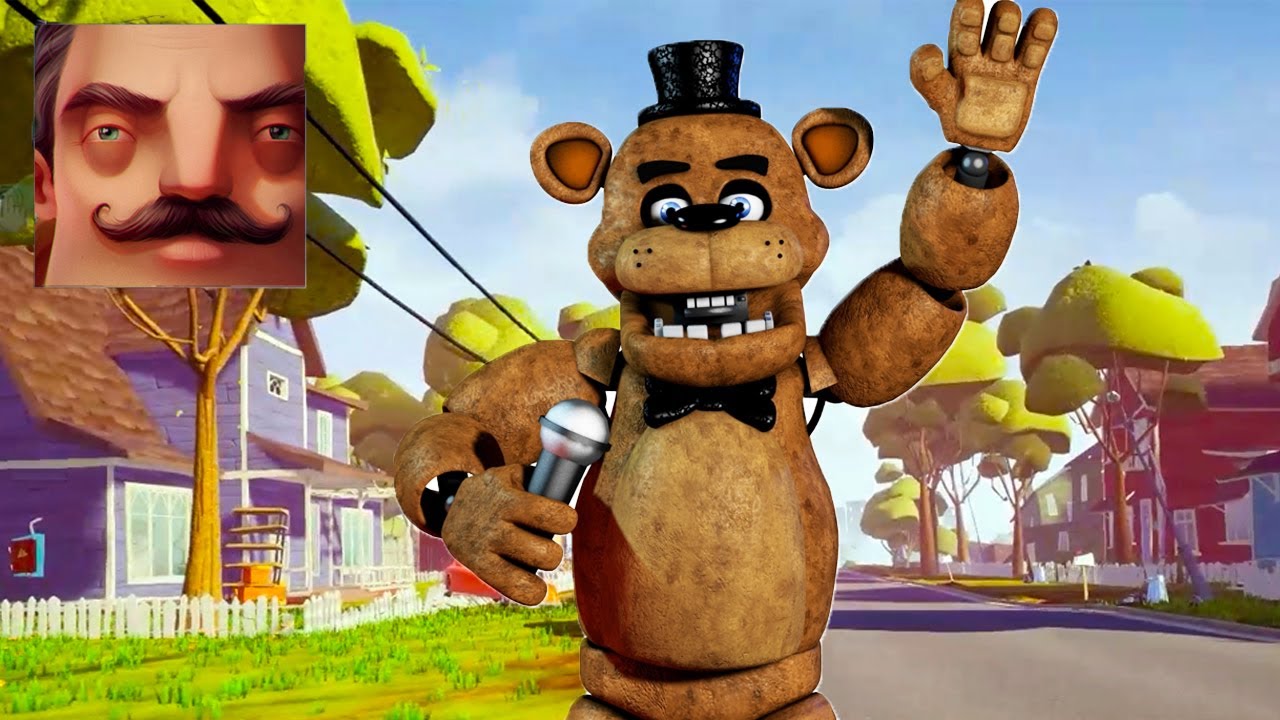 Hello Neighbor - FNAF Big Freddy Fazbear ACT 3 Gameplay Walkthrough ...