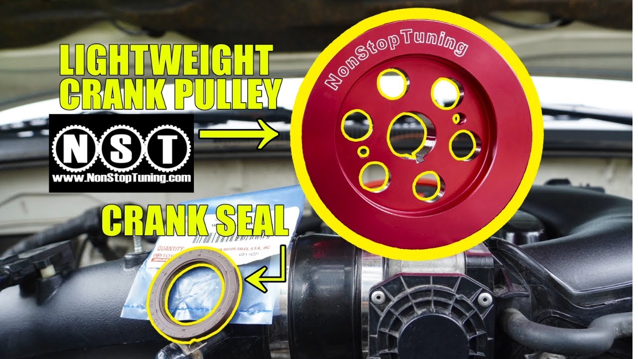4th Gen 4Runner Crank Seal & Crank Pulley Change | For 4th Gen 4Runner ...