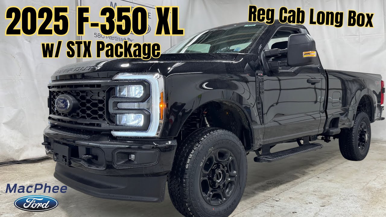 2025 Ford F-350 XL w/STX Package! Review and Walkaround - YouTube