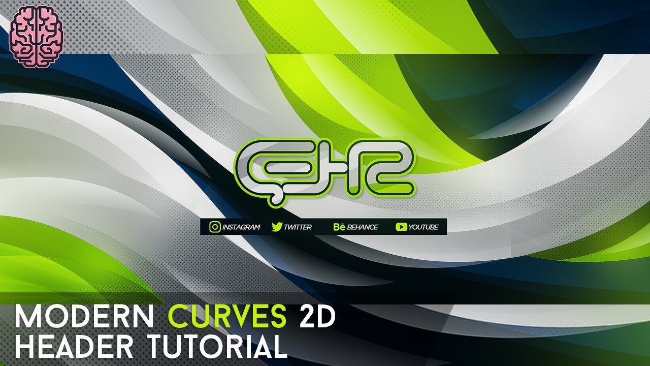 Modern Curves 2D (Waves) Header Tutorial by Qehzy - YouTube