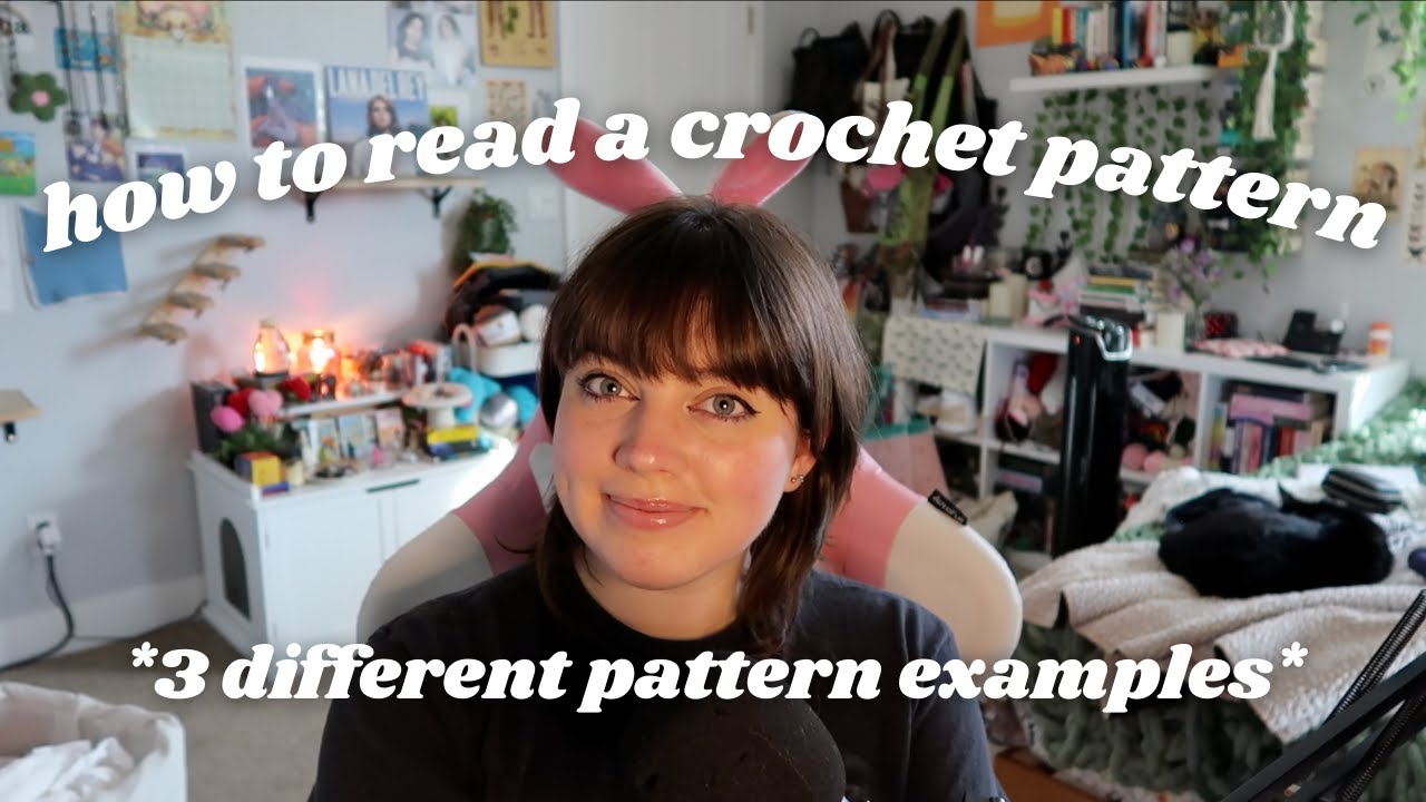how to read a crochet pattern for absolute beginners (3 different ...