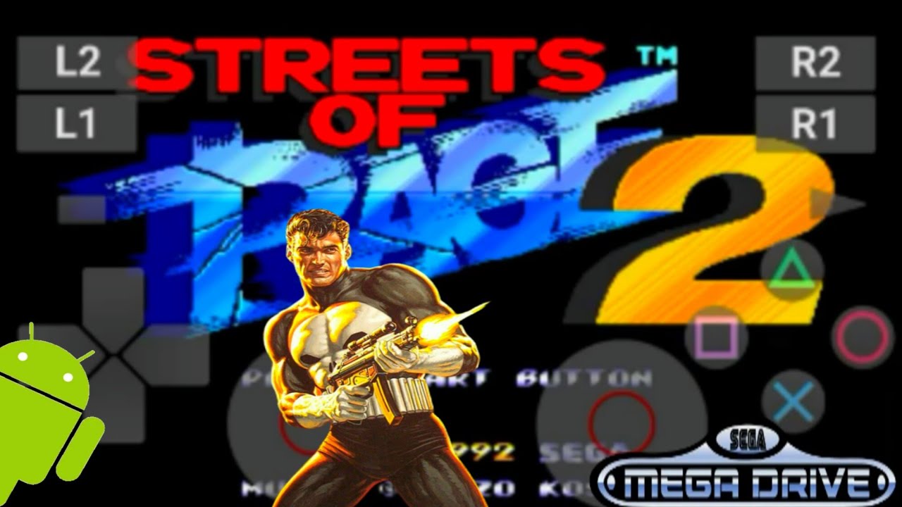 STREETS OF RAGE 2 MOD PUNISHER FRANK GAMEPLAY 🎮ANDROID - YouTube