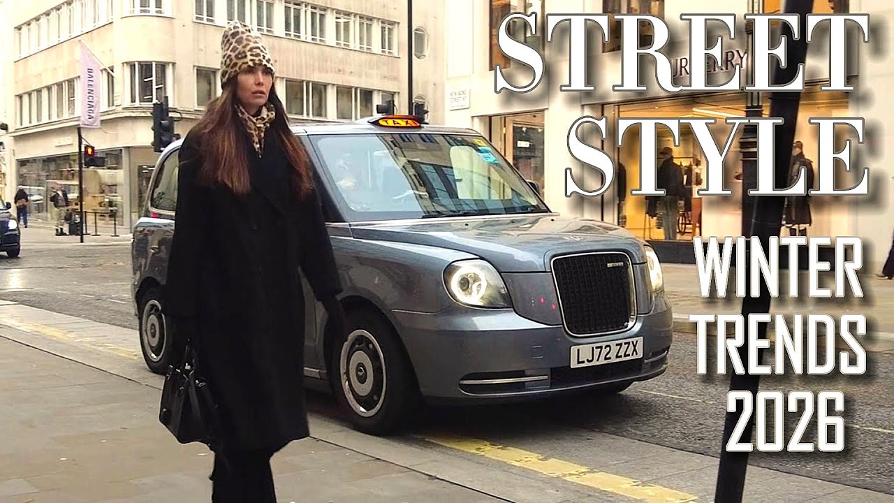 Beautiful London Street Fashion Latest Winter Trends January 2026 # ...