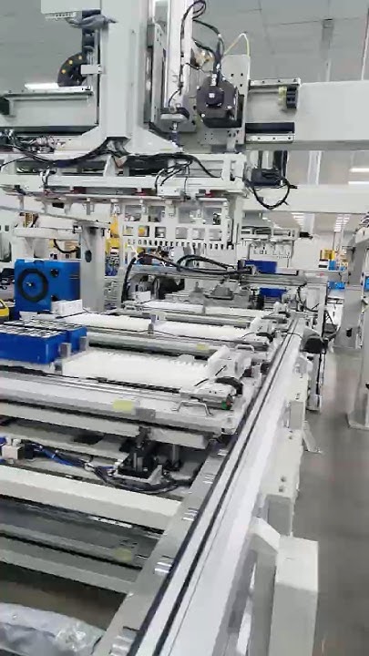 Robot Track System Applications#evsrobot #track #rail #smartfactory #factoryautomation #robot ...