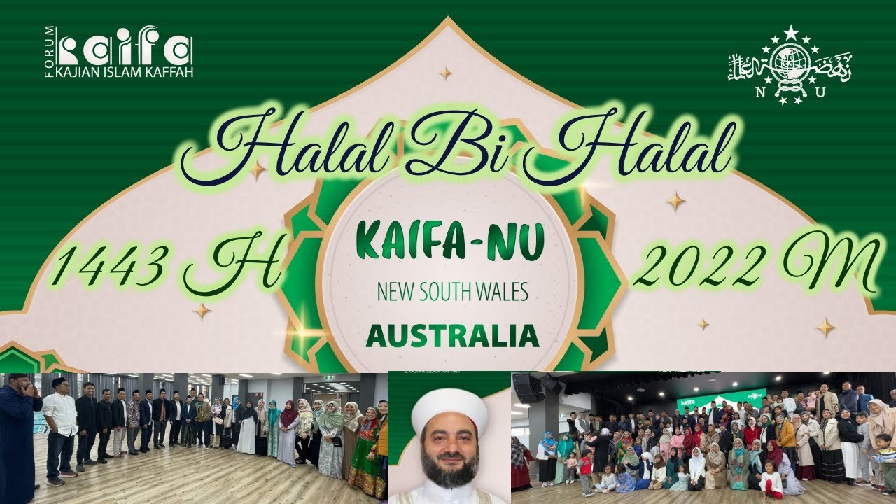 Halal Bi Halal Forum KAIFA - KAJIAN ISLAM KAFFAH || NU - Nahdlatul ...