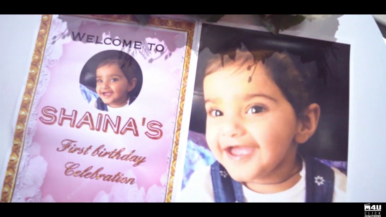 Shaina 1st Birthday Highlights - YouTube