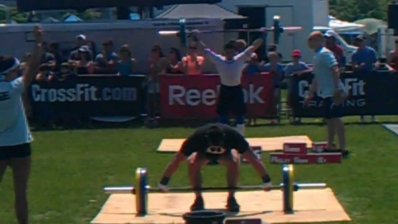 Dave - Crossfit Games Regional Workout 5 - YouTube