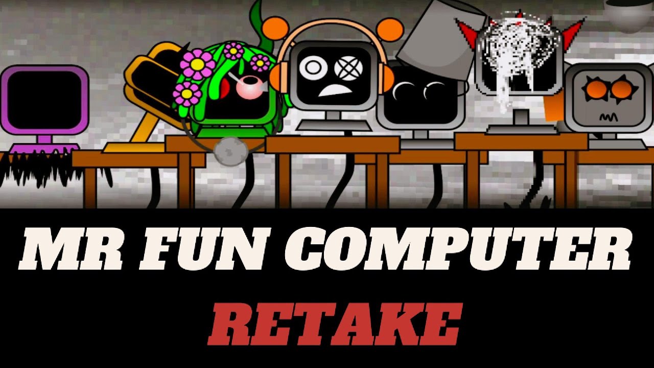 Sprunki Mr Fun Computer - ALL Phases | New Update & Retake Horror - YouTube