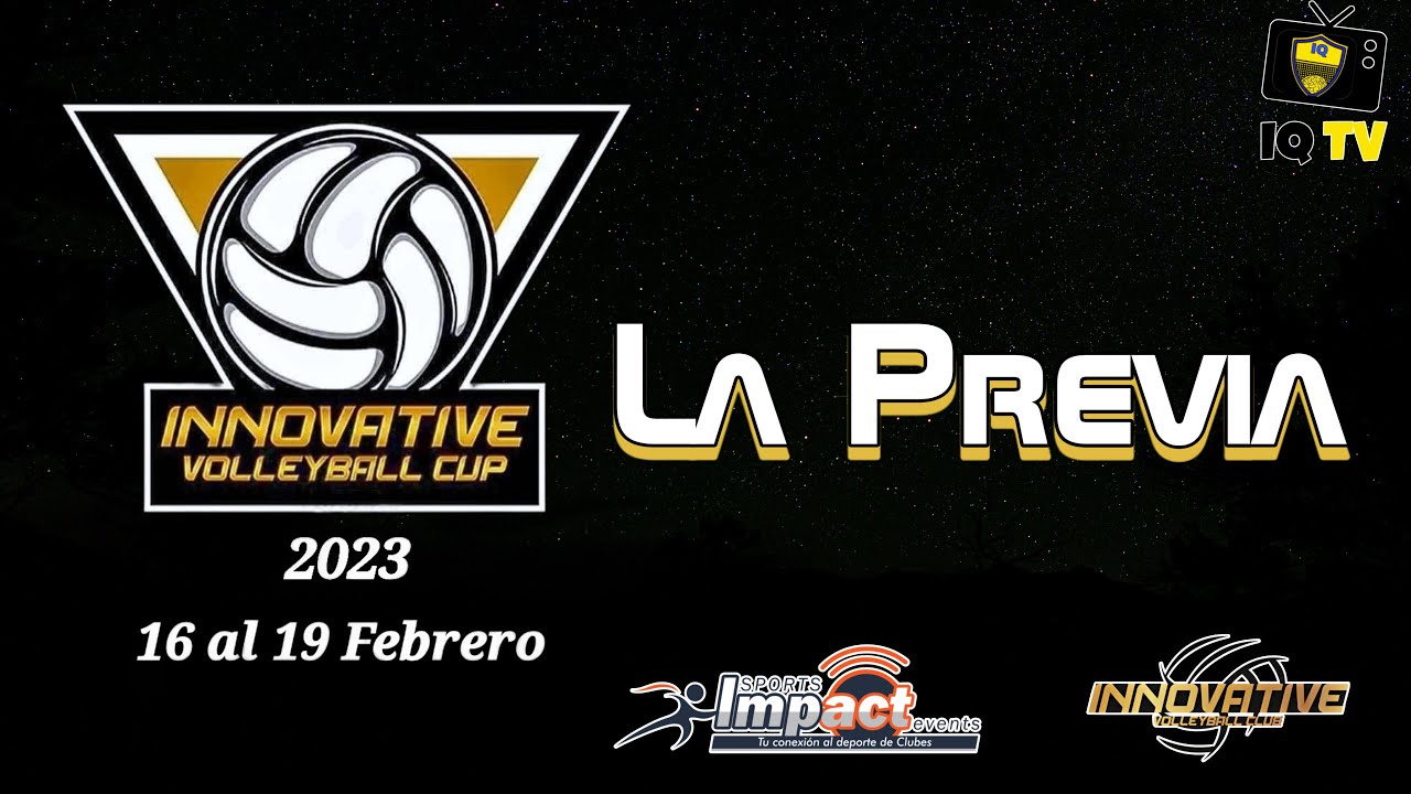 Innovative Volleyball Cup La Previa - YouTube