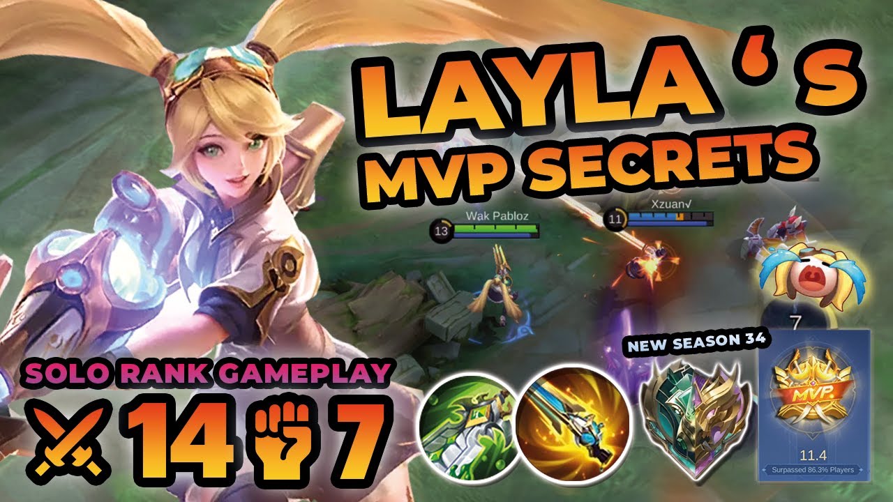 Layla's Secret to MVP Gameplay: Solo Rank Dominating as the True ...