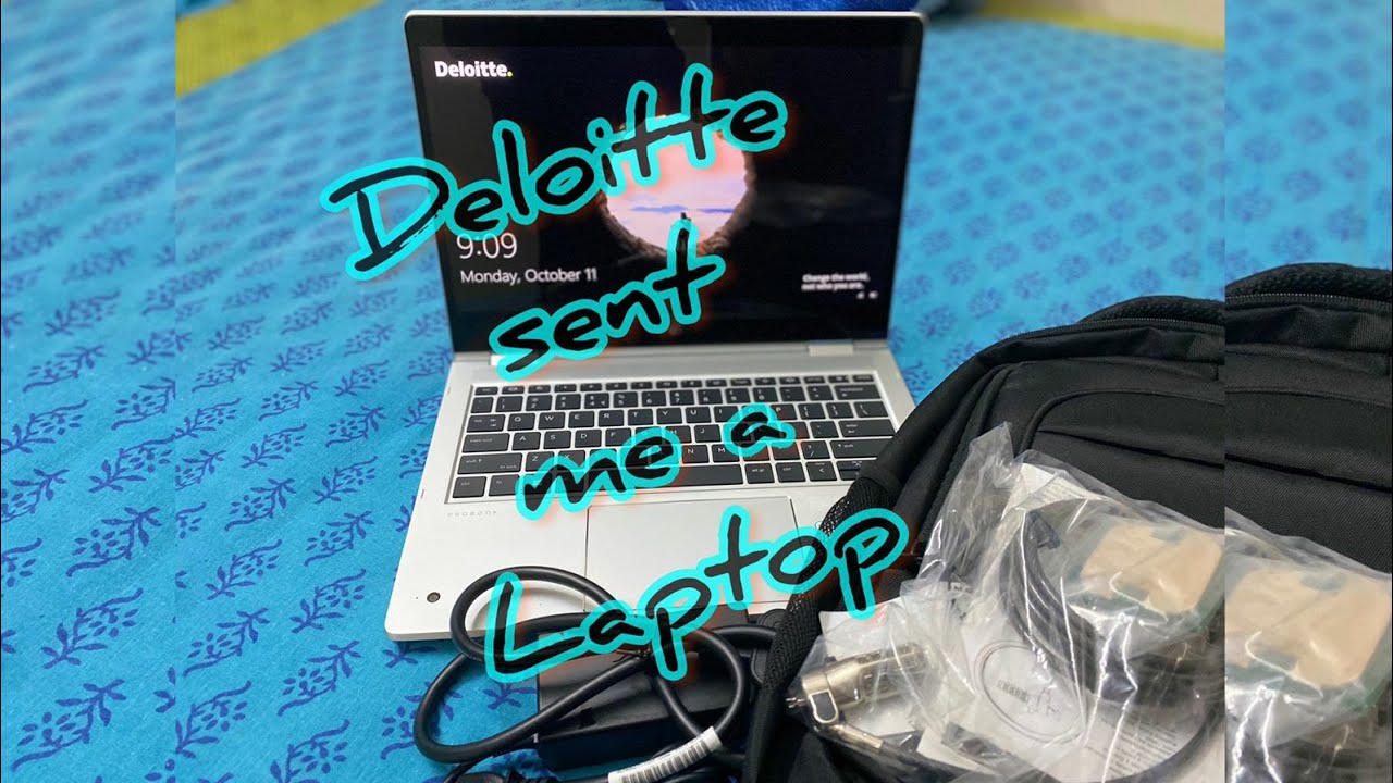 Deloitte New Joiner Laptop || Hyderabad || 2021 || Deloitte Kit || HP ...