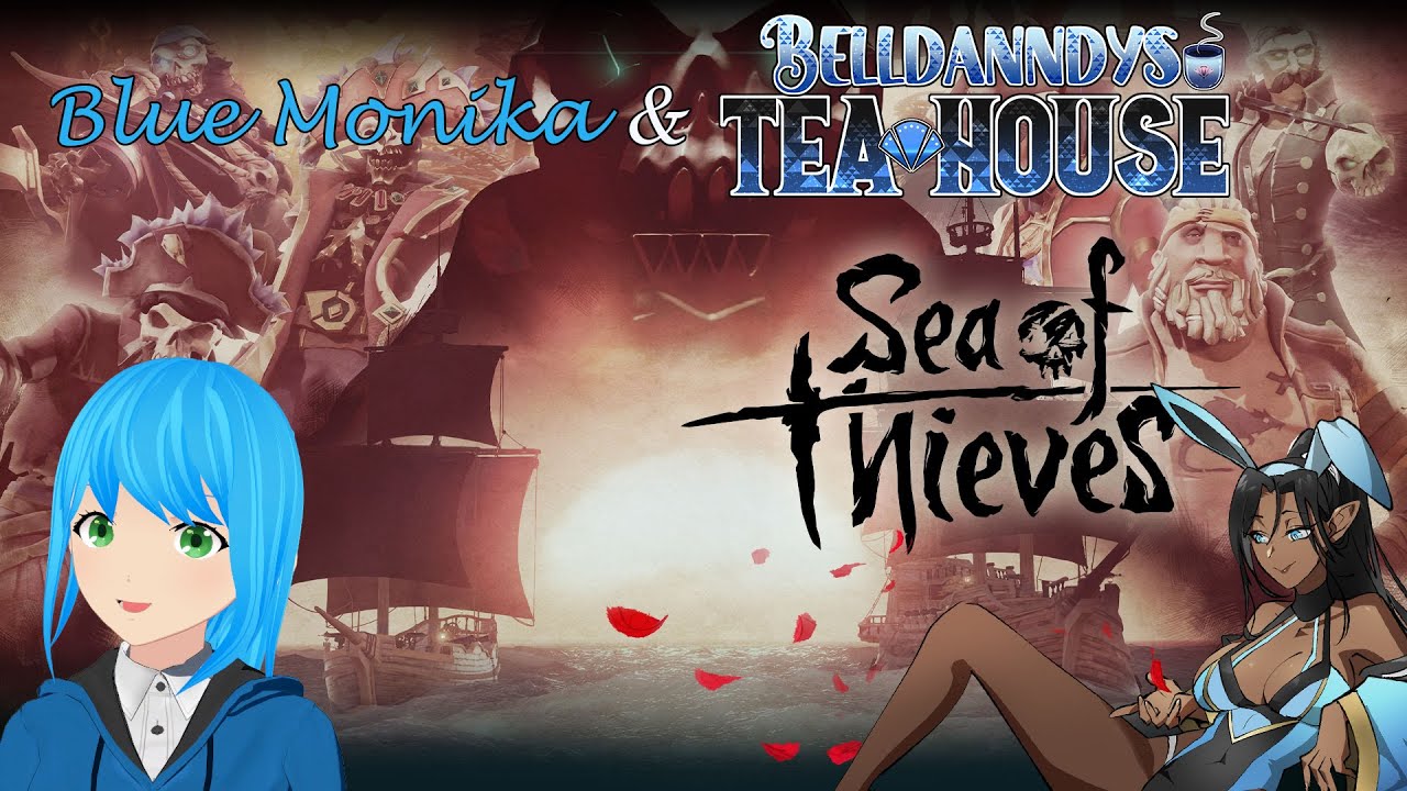 Sea of Thieves with Monika! We after yeeee boooooty! - YouTube