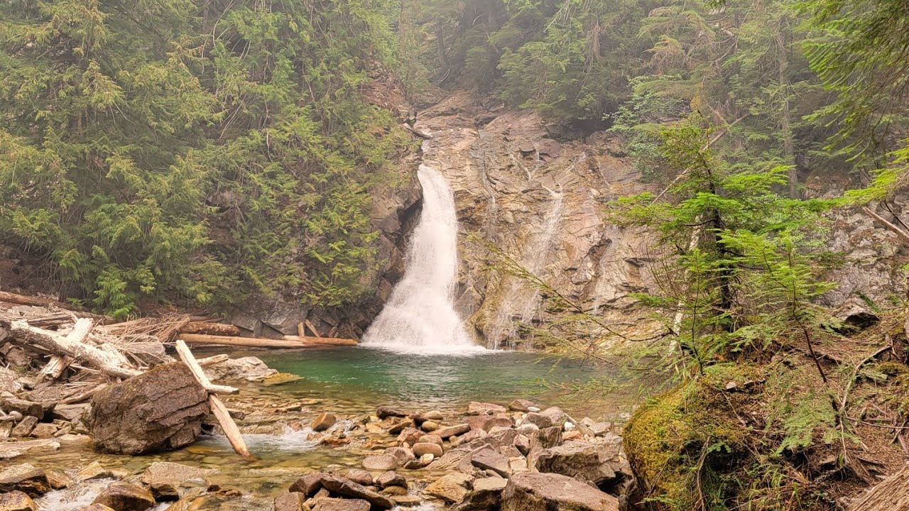 Upper Priest River Trail/American Falls - YouTube