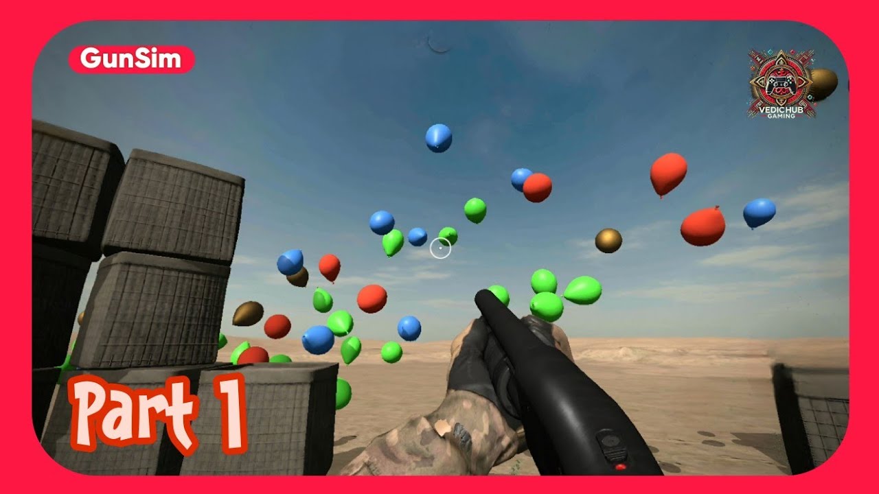 High Graphics Shooting Game for Mobile, Gunsim 3d fps gameplay - YouTube