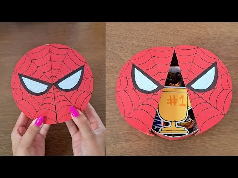 Caja de Spiderman 🕸💗 DIY fácil - YouTube