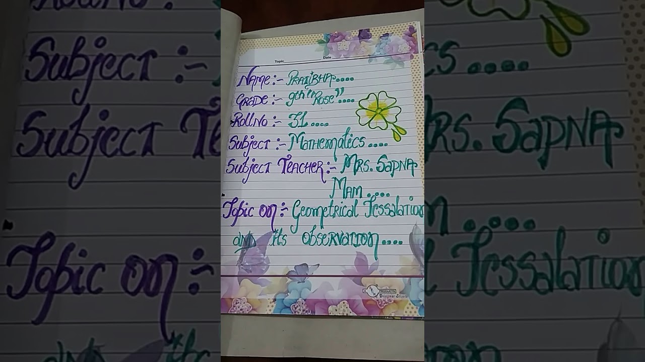 *MATHS PORTFOLIO*(CLASS 9TH)😊😊 - YouTube