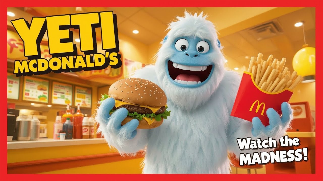 You Won’t Believe What Yeti Does at McDonald’s! - YouTube