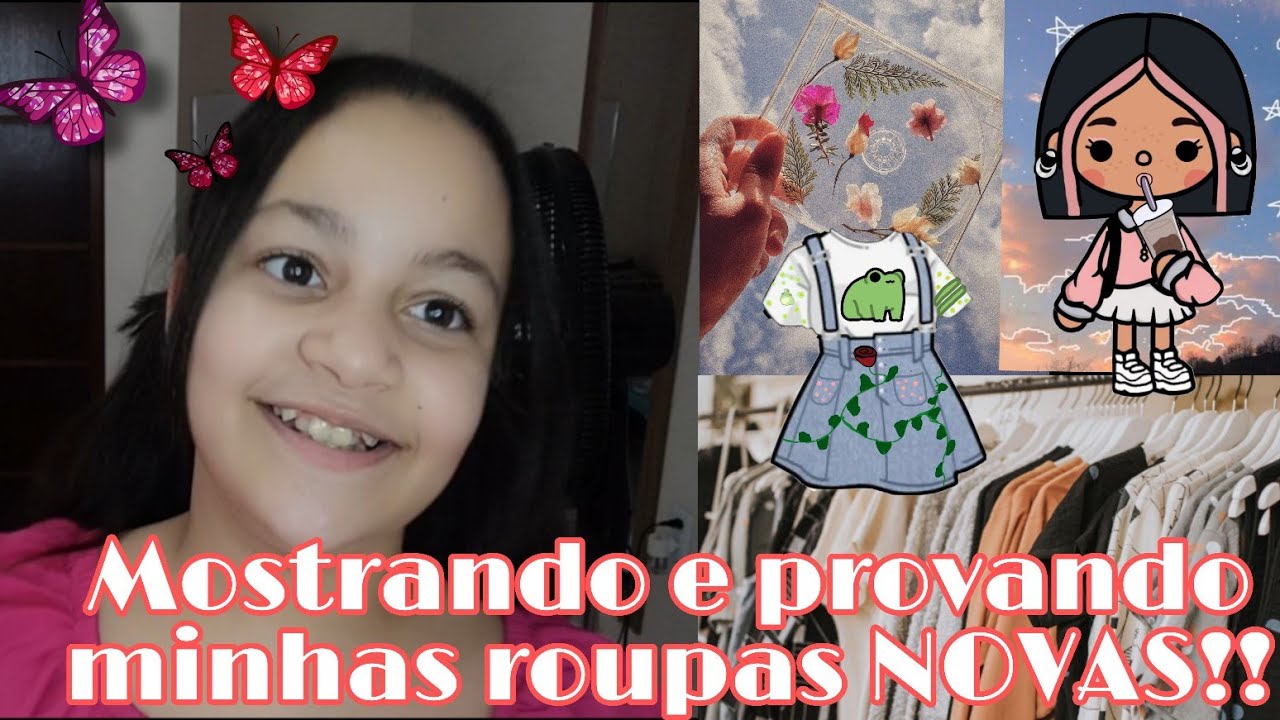 Mostrando e provando minhas roupas NOVAS!! ️ 👖👕🐰 - YouTube