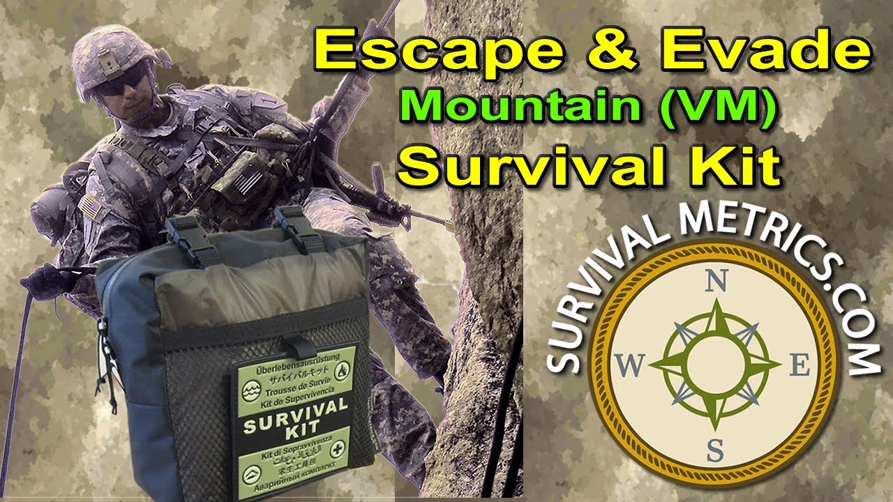 Escape and Evade Mountain Military Survival Kit (VM).mpg - YouTube