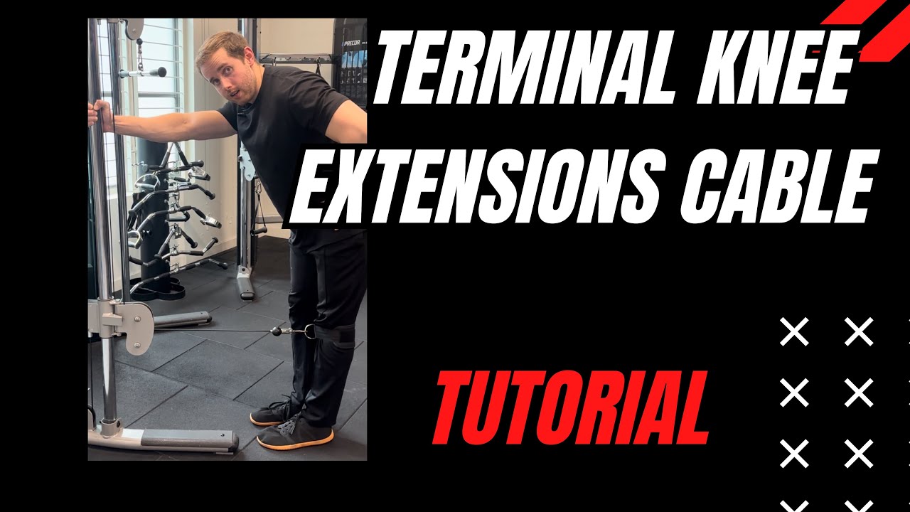 Terminal Knee Extensions for Knee Mobility - YouTube