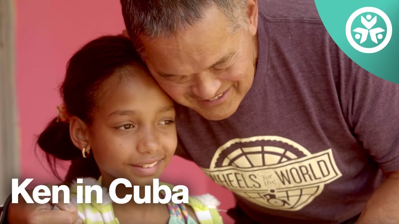 Ken in Cuba with Wheels for the World - YouTube