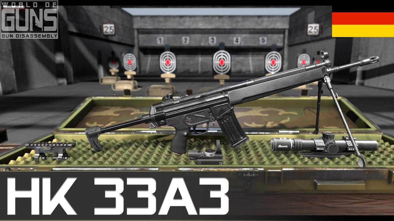 HK 33A3 (operation and disassembly) - YouTube
