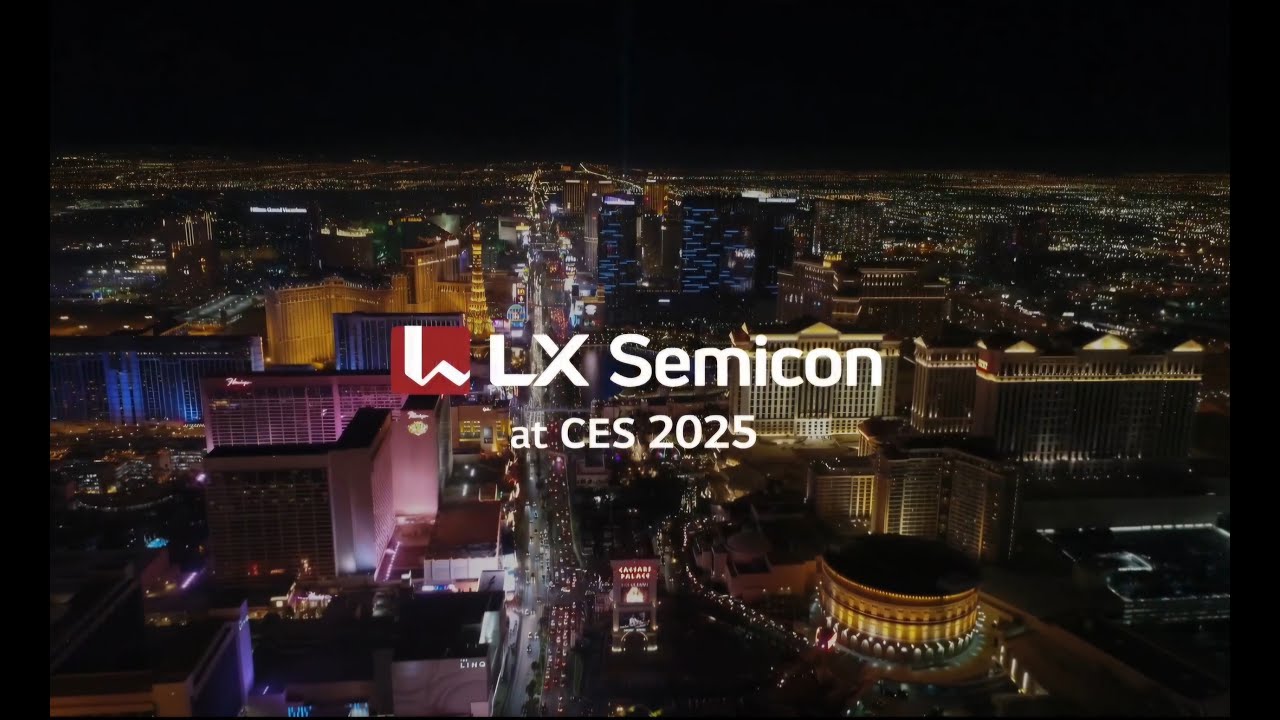 LX Semicon at CES 2025 - YouTube