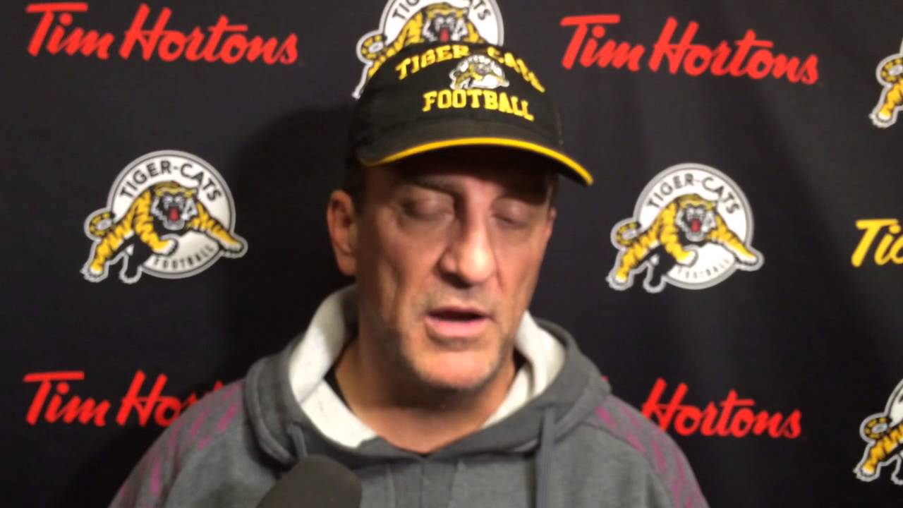 Ticats coach Kent Austin after win over Redblacks - YouTube