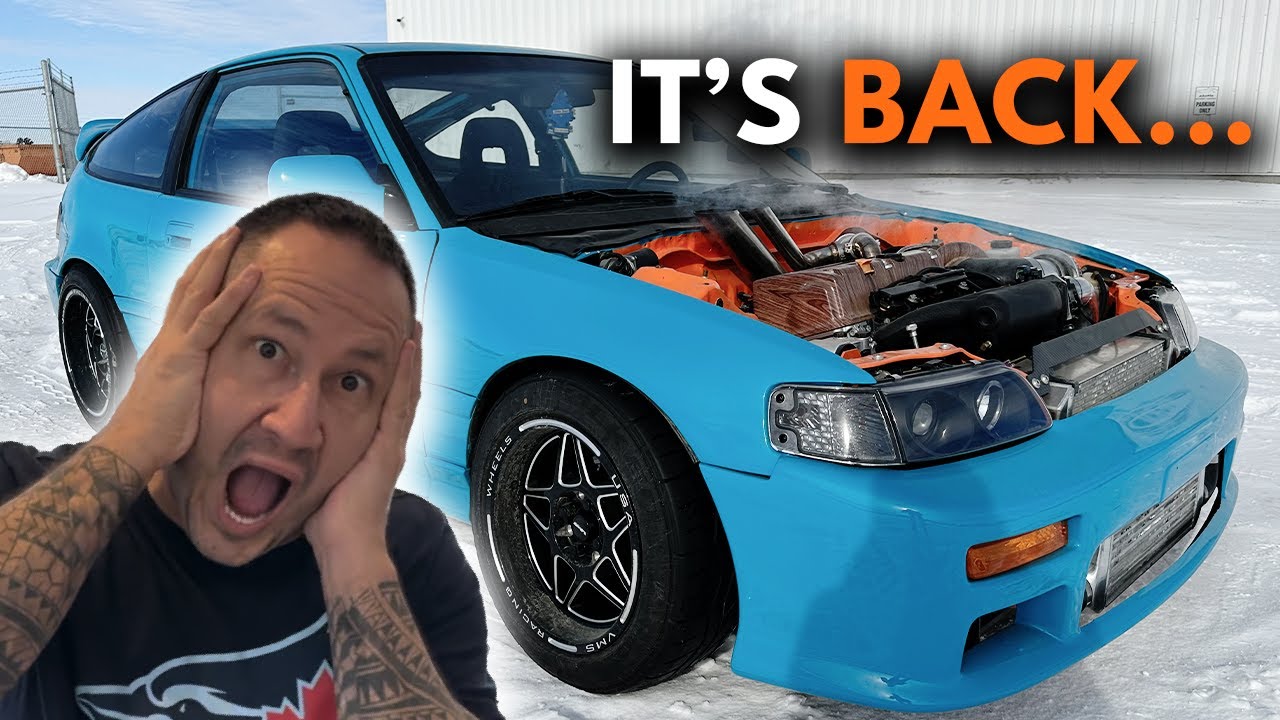 Ready To Take On Supercars, This Awd Honda Crx Packs A Turbo K20a2 ...