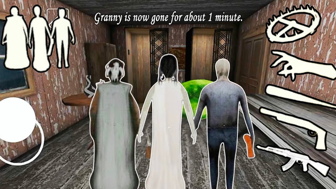 PLAYING AS GRANDPA AS GRANNY AS SLANDRINA IN GRANNY 1|| GRANNY VS BOSS ...