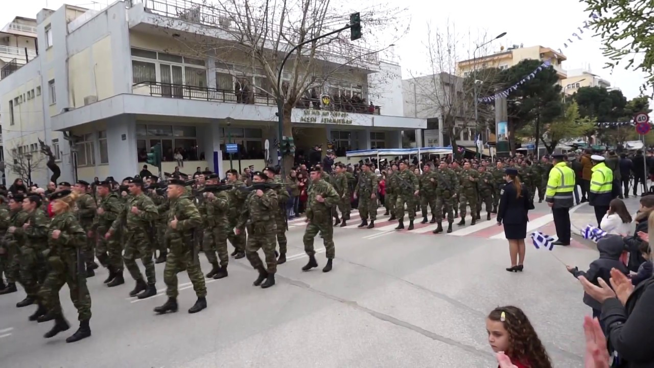 ΕΛΛΗΝΕΣ ΨΗΛΑ ΤΟ ΚΕΦΑΛΙ | ΣΤΡΑΤΙΩΤΙΚΗ ΠΑΡΕΛΑΣΗ ΑΛΕΞΑΝΔΡΟΥΠΟΛΗΣ - YouTube