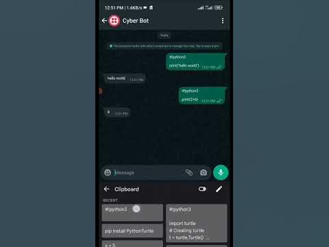 Run python program on whatsApp😜🥰 || python coding status 😍😜 #shorts #programming #turtle #python ...
