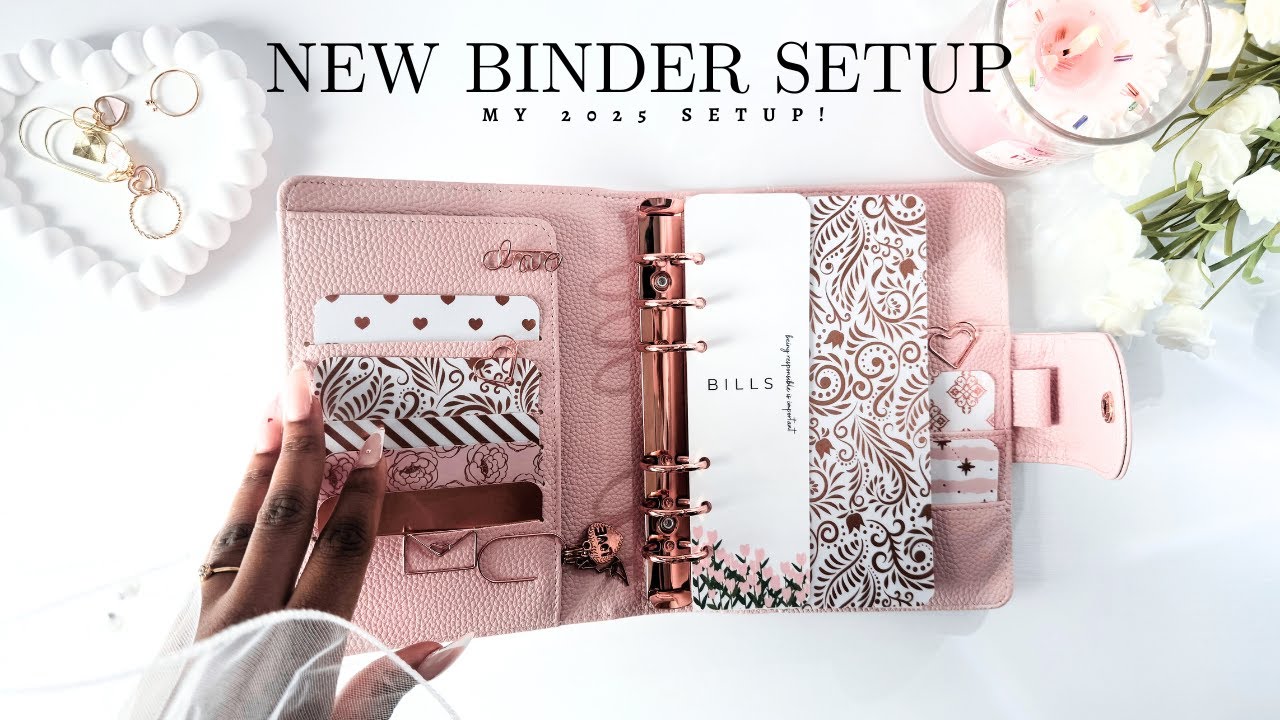 2025 NEW Binder Setup | Creating My PERFECT 2025 Budget Binder Setup ...