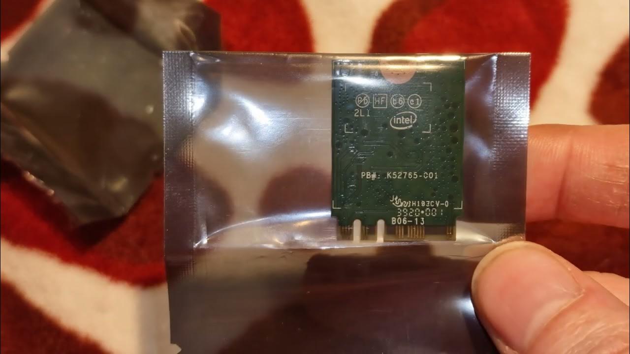 обзор топового wifi адаптера intel ax210 ngw. wifi 6e, bt 5.3 - YouTube