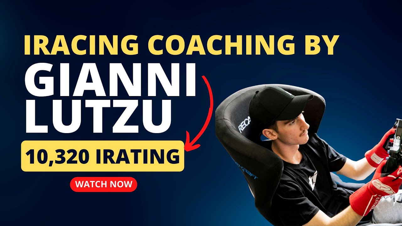 Sim Racing Coach Gianni Lutzu Pro iRacing Coaching Formula Vee, Ford ...