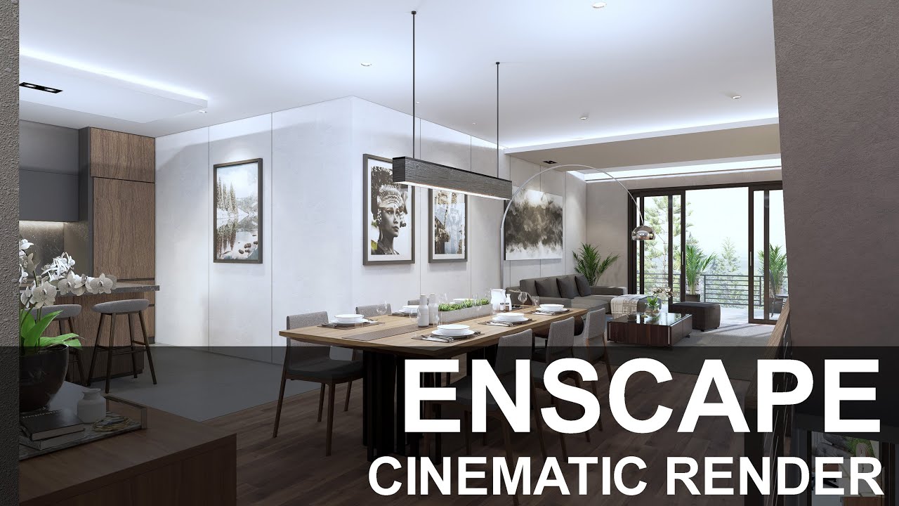 ENSCAPE CINEMATIC RENDER - Wild Spring Ln.CO Apartment Interior Design ...